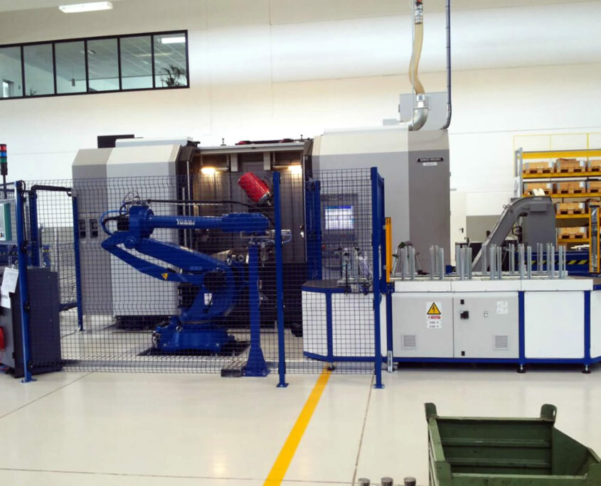 Isole Robotizzate Asservimento Macchine Smc Automation And Robotics